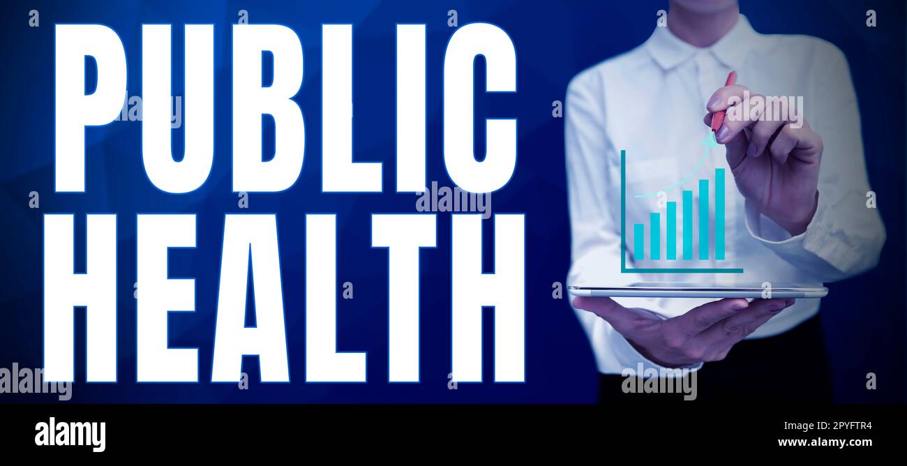 Writing displaying text Public Health. Word Written on Promoting ...