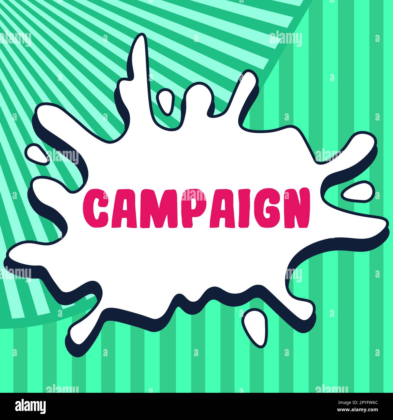 Inspiration showing sign Campaign. Word Written on organized course of ...