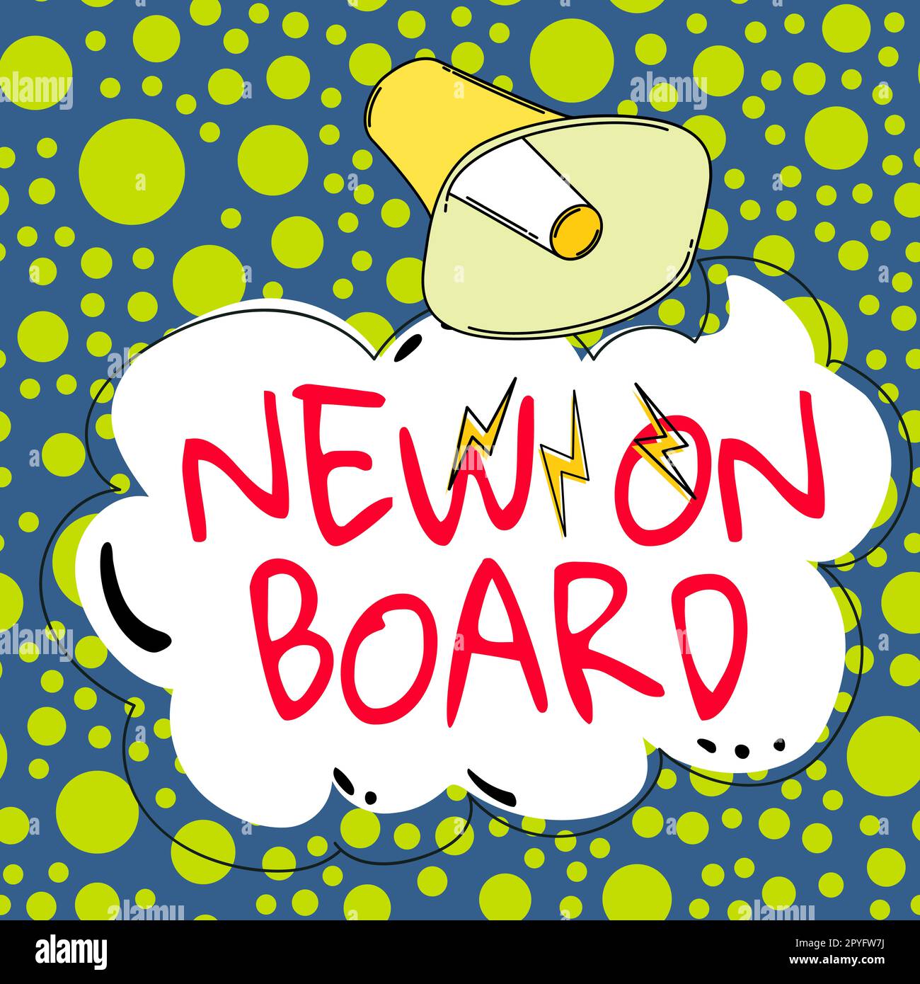 Conceptual caption New On Board. Business concept Welcome to the team ... Conceptual caption New On Board. Business concept Welcome to the team ...