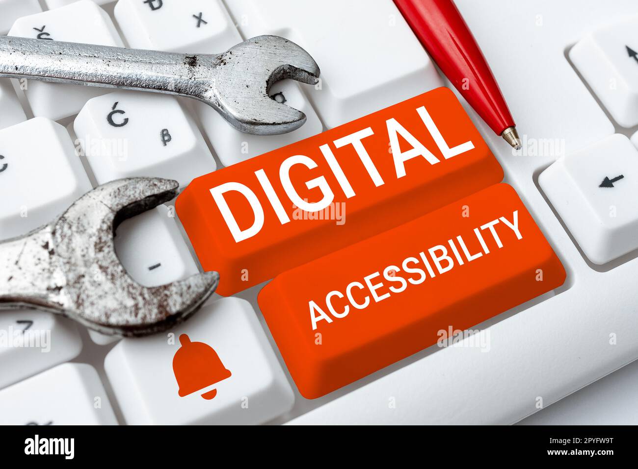 Inspiration showing sign Digital Accessibility. Business overview ...