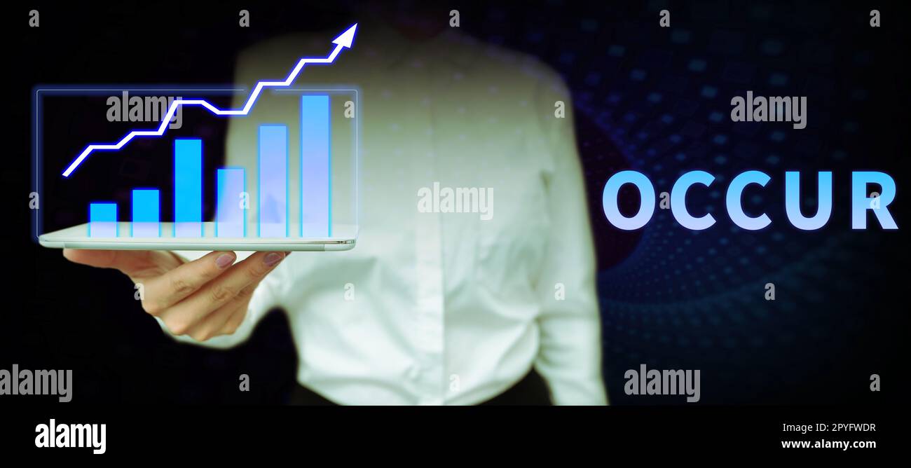 Writing displaying text Occur. Business approach especially of ...