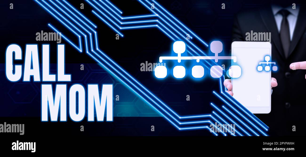 Conceptual caption Call Mom. Concept meaning Attempting to communicate ...