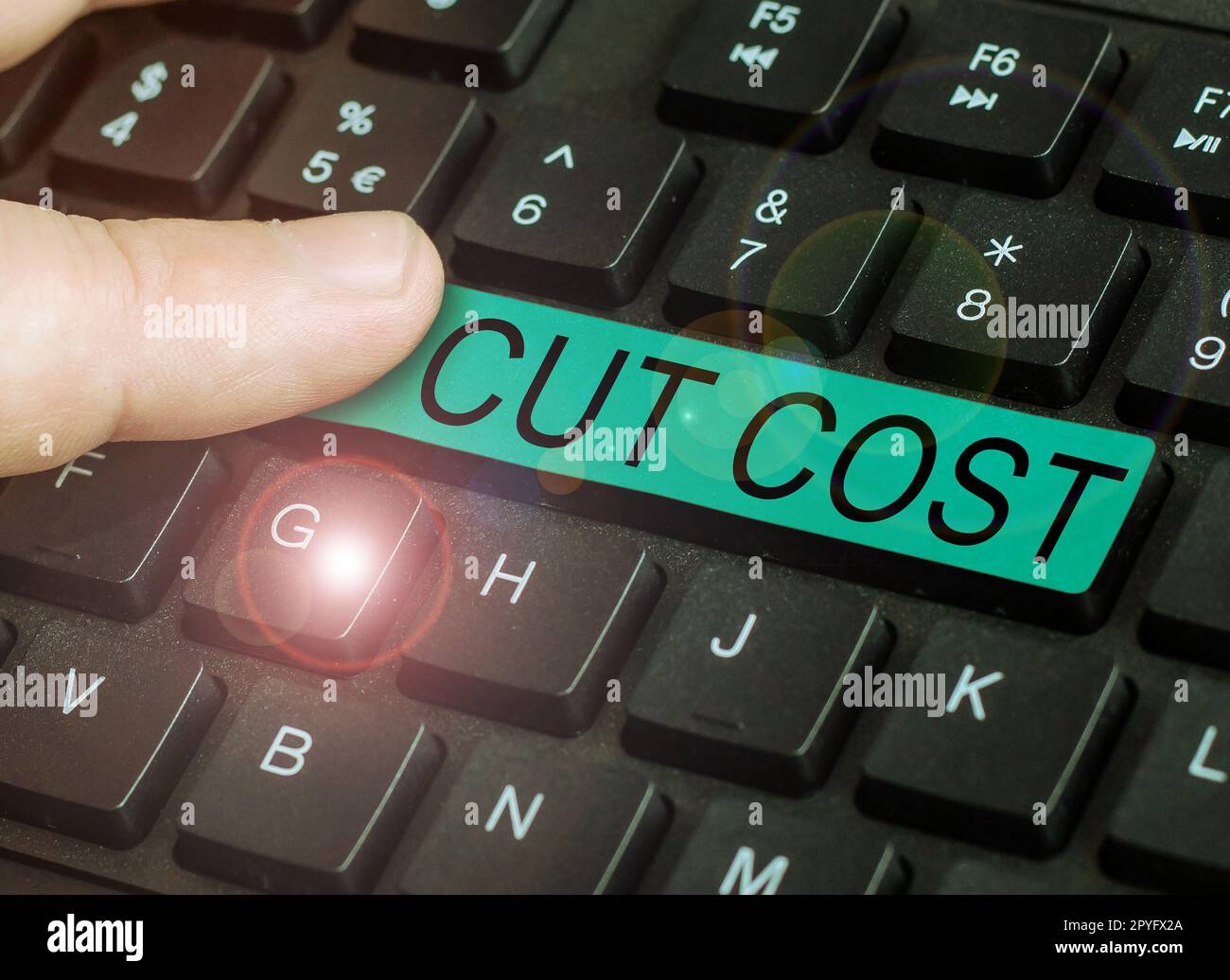 Text caption presenting Cut Cost. Business idea Measures implemented to ...