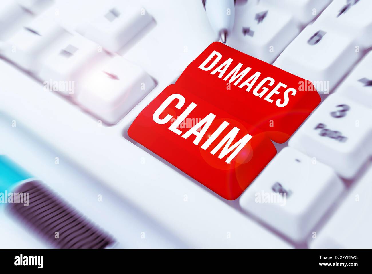 Writing displaying text Damages Claim. Word for Demand Compensation ... Writing displaying text Damages Claim. Word for Demand Compensation ...
