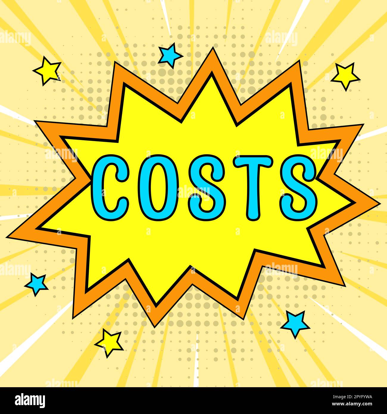 Hand writing sign Costs. Internet Concept Expenditure Amount that has ...