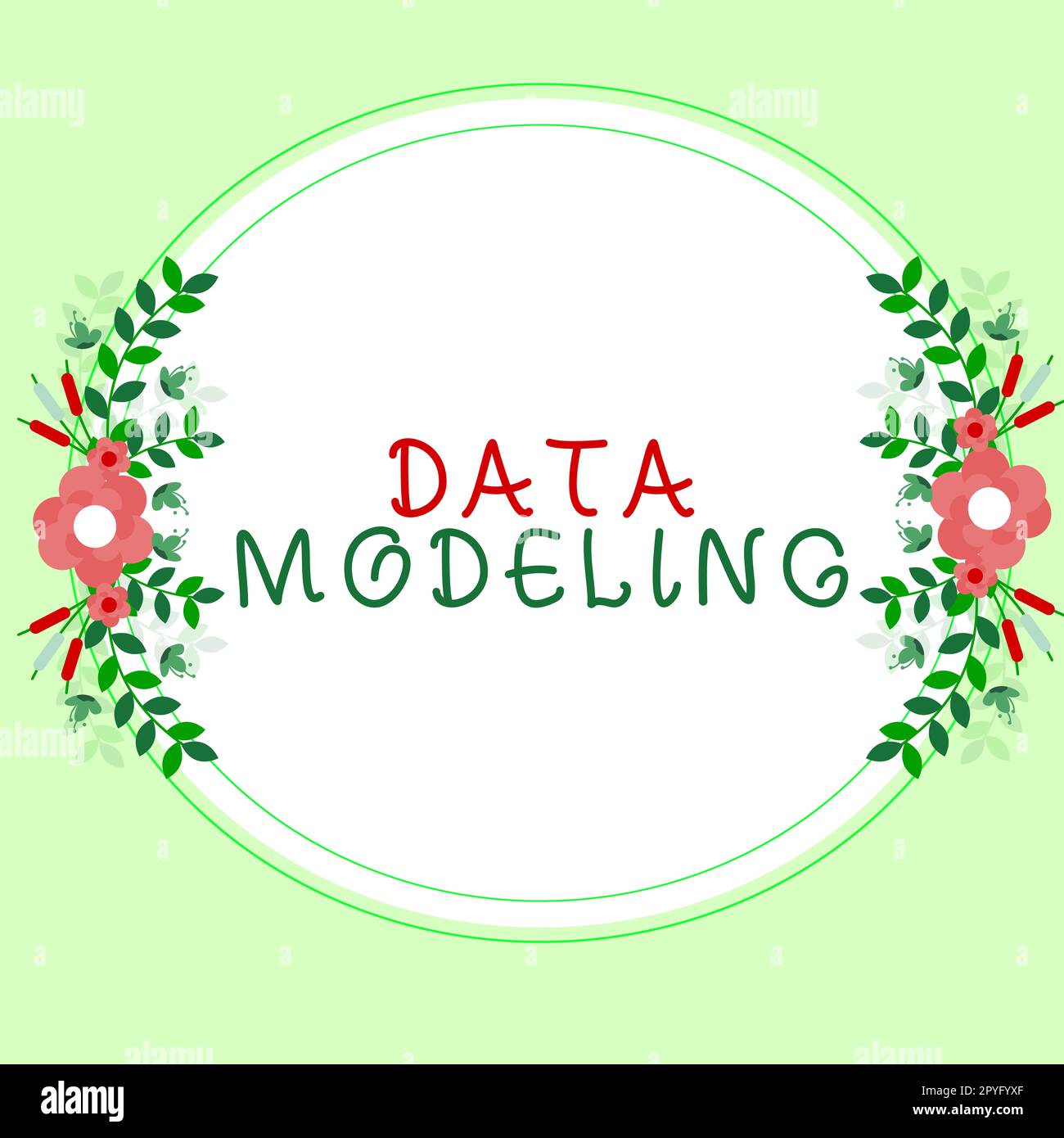 Inspiration showing sign Data Modeling. Internet Concept process of transferring data between ...