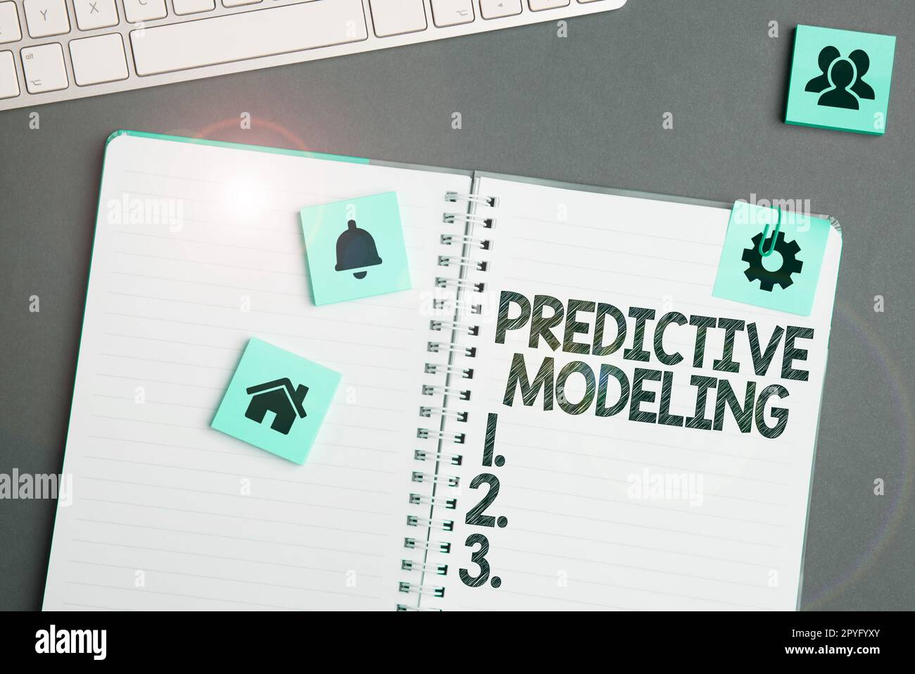 Handwriting text Predictive Modeling. Business concept maintenance ... Handwriting text Predictive Modeling. Business concept maintenance ...