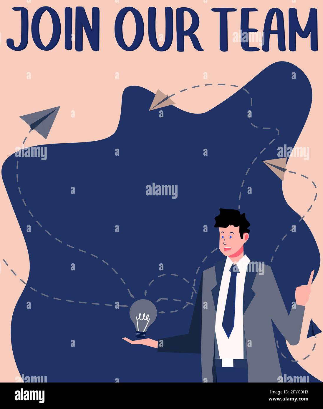 Text caption presenting Join Our Team. Business concept Allied ...