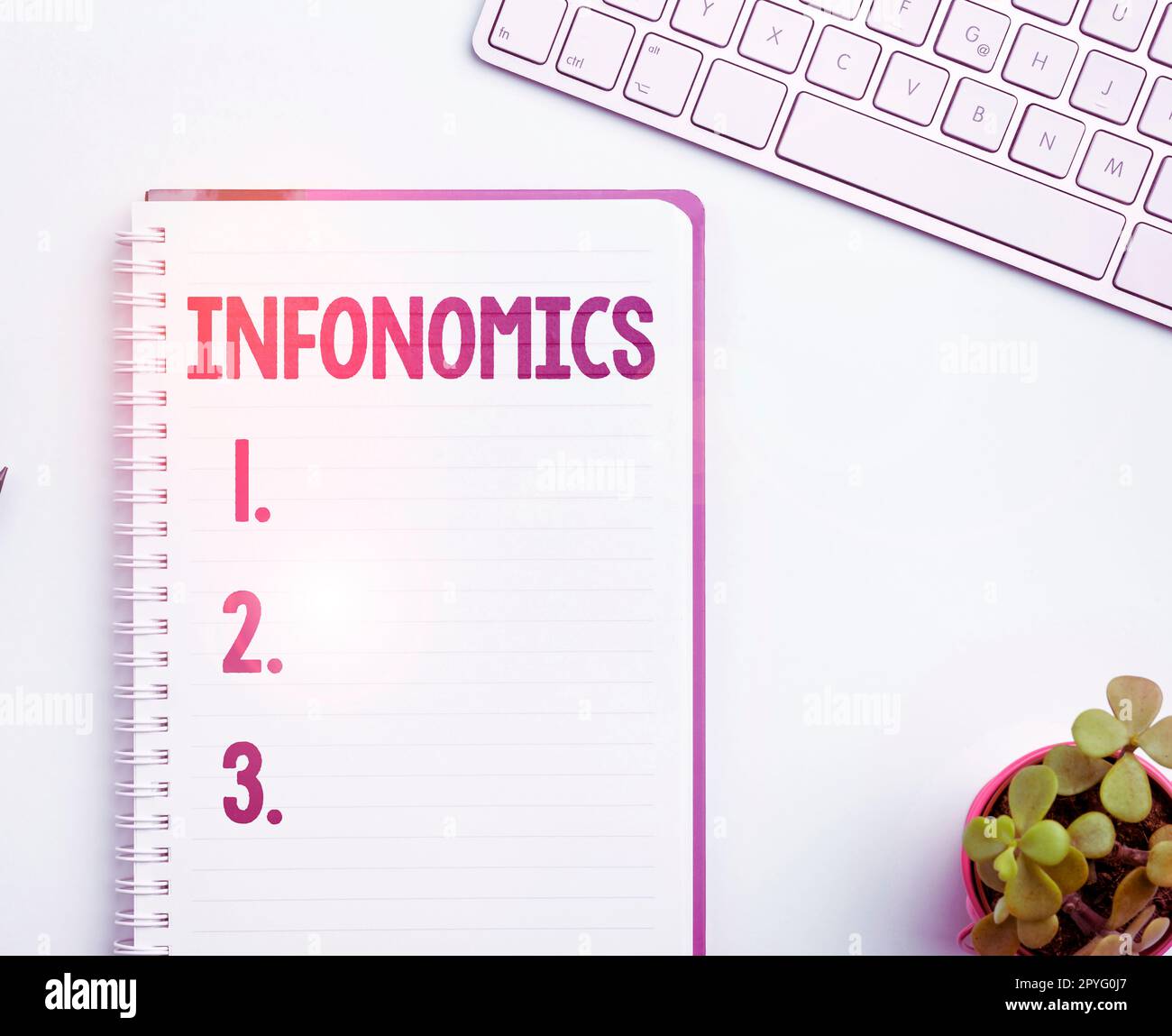 Text sign showing Infonomics. Concept meaning visual image used to ...