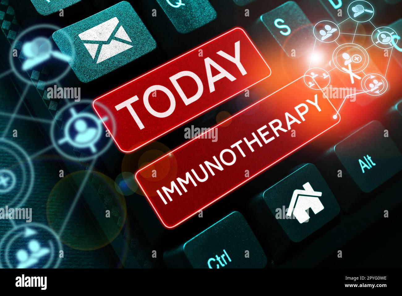 Text sign showing Immunotherapy. Business overview treatment or ... Text sign showing Immunotherapy. Business overview treatment or ...