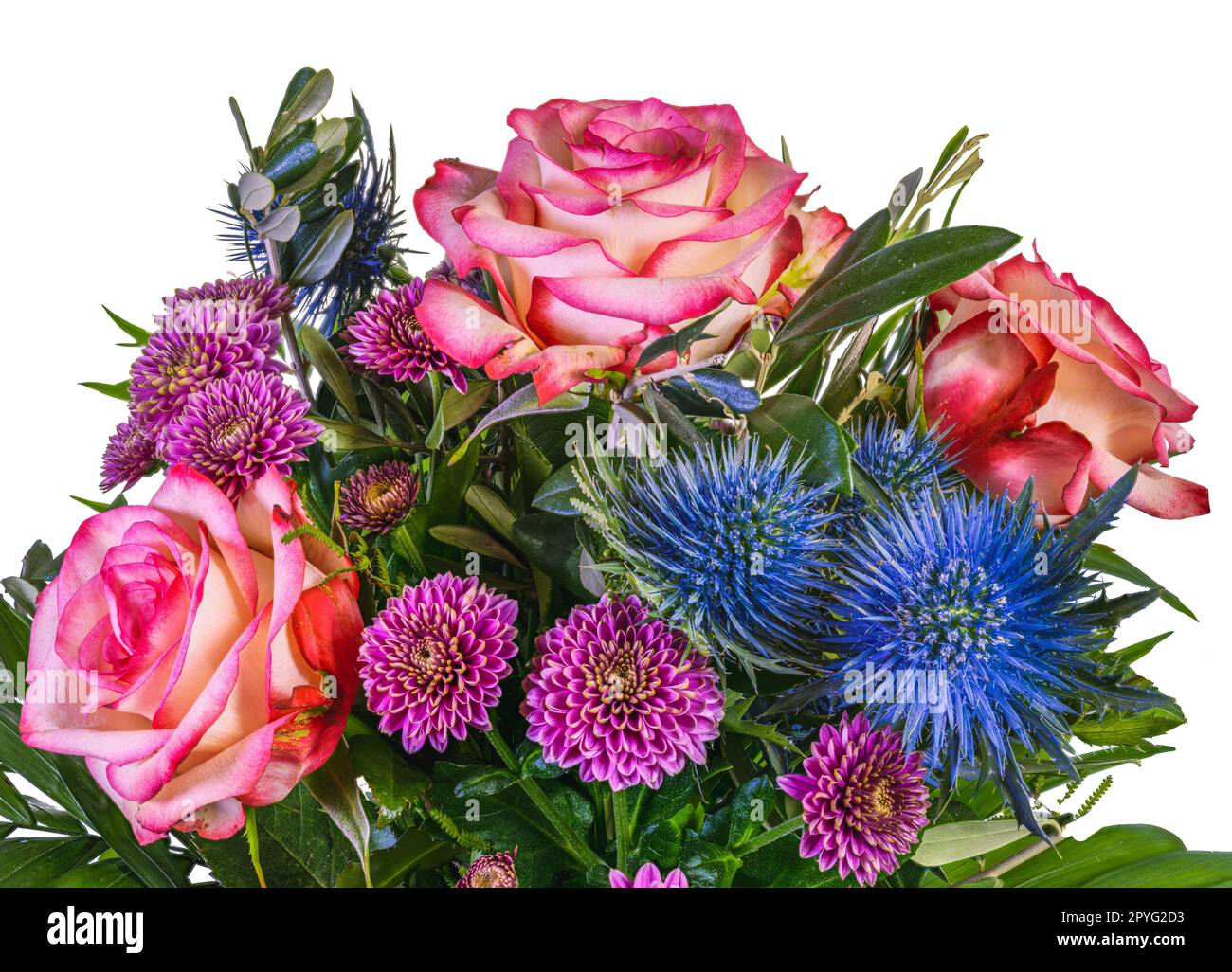 Isolated flower arrangement Stock Photo - Alamy