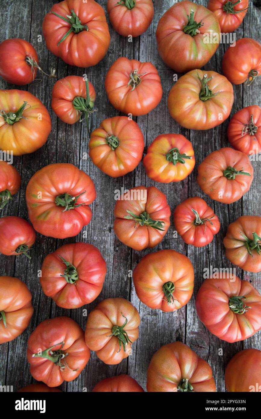 Organic food, Free red vegetables of tomato Stock Photo - Alamy