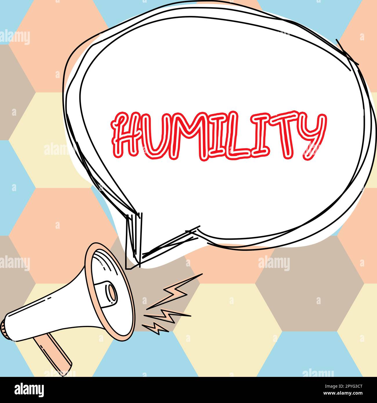 Text caption presenting Humility. Business showcase being Humble is a ...