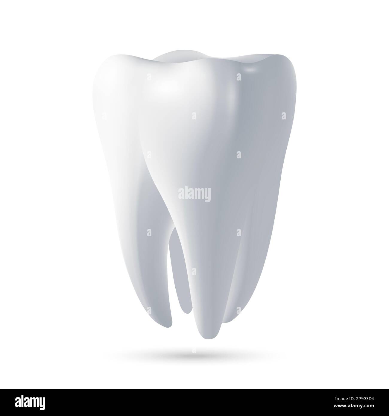 Tooth, 3D render. Dental, medicine and health concept design element ...