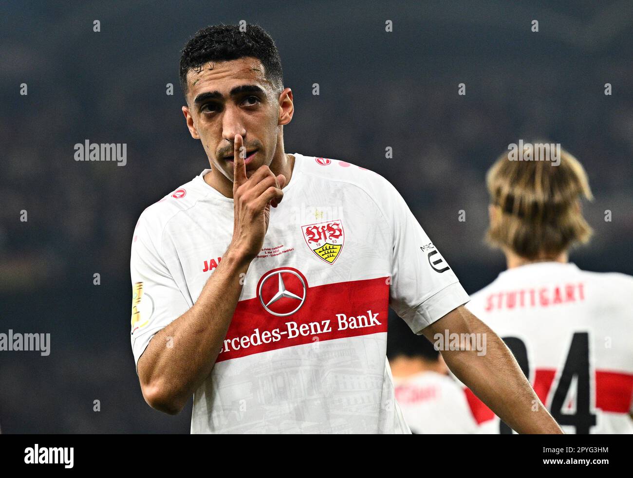 Stuttgart, Germany. 03rd May, 2023. Soccer: DFB Cup, VfB Stuttgart ...