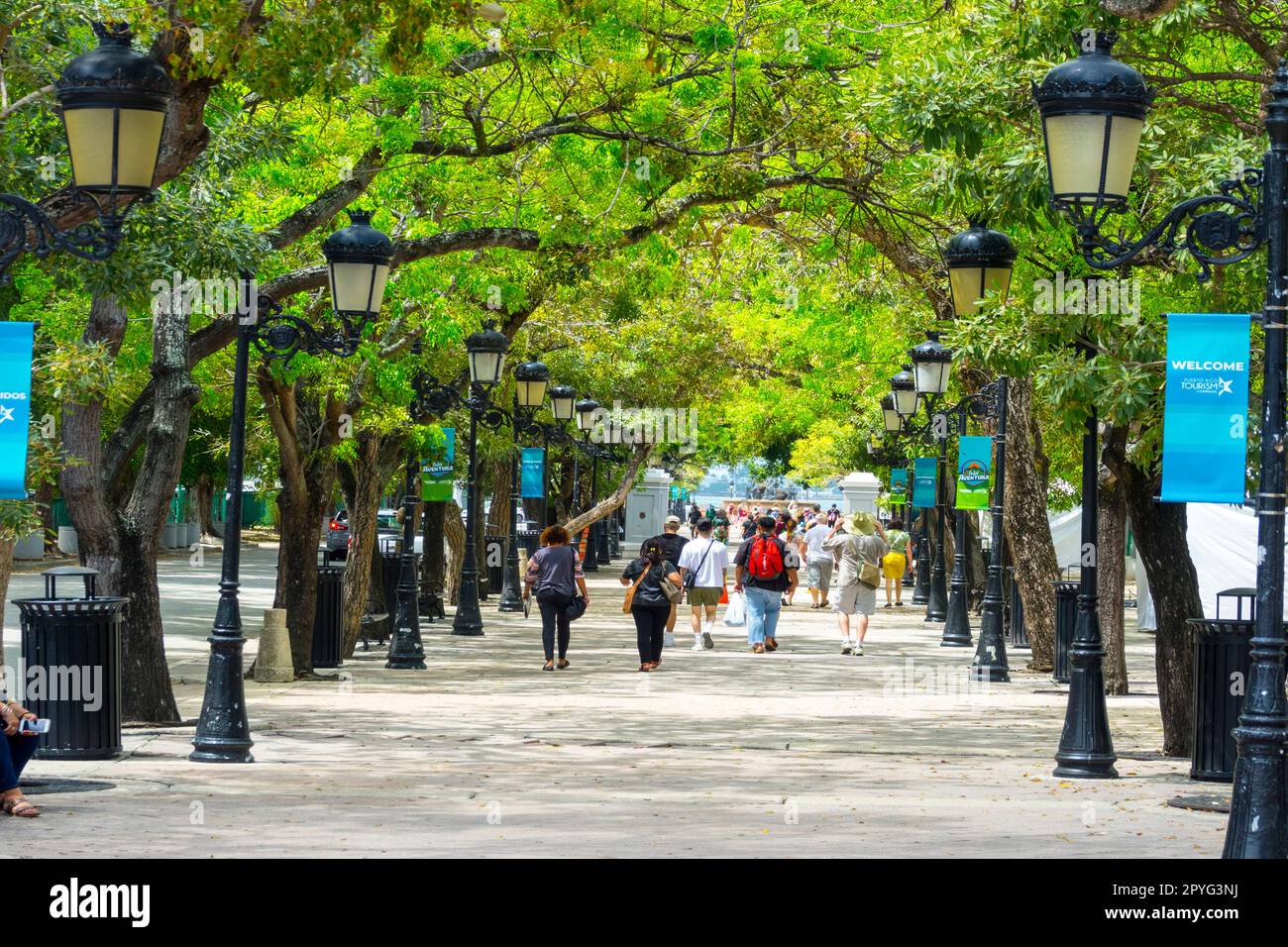 Parque de las Palomas at the Cruise ship destination San Juan is the ...
