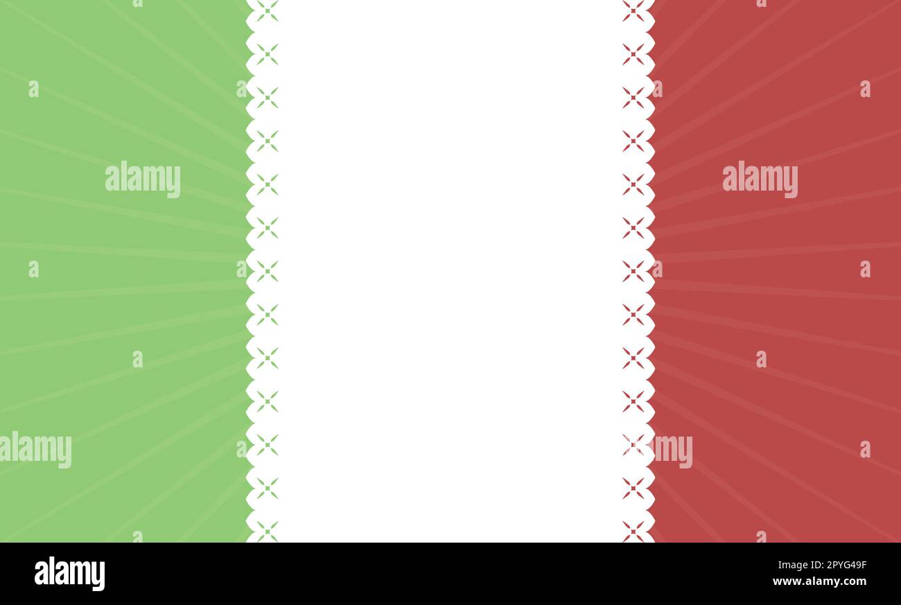 Perforated paper -or 'papel picado'- with Mexican tricolor and blank ...
