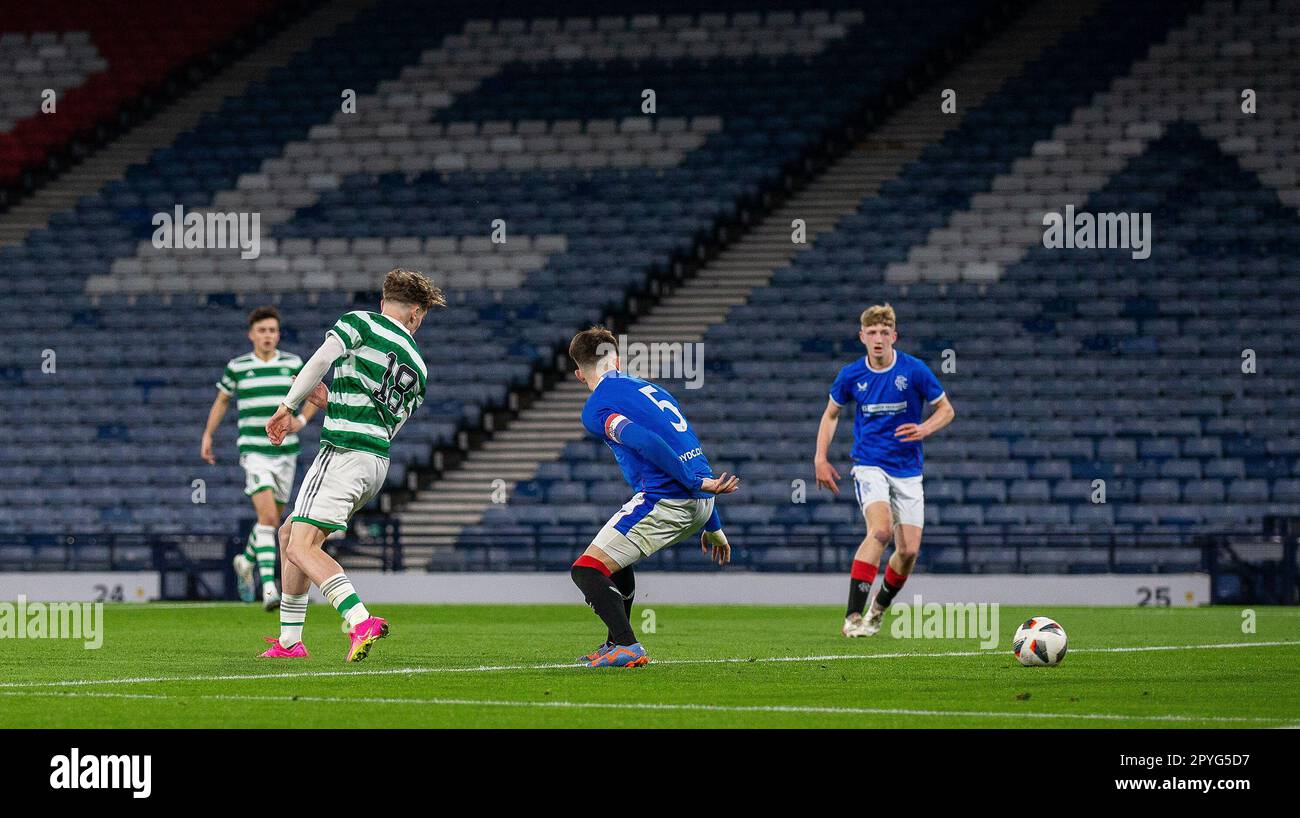 3rd May 2023; Hampden Park, Glasgow, Scotland: Scottish FA Youth Cup ...