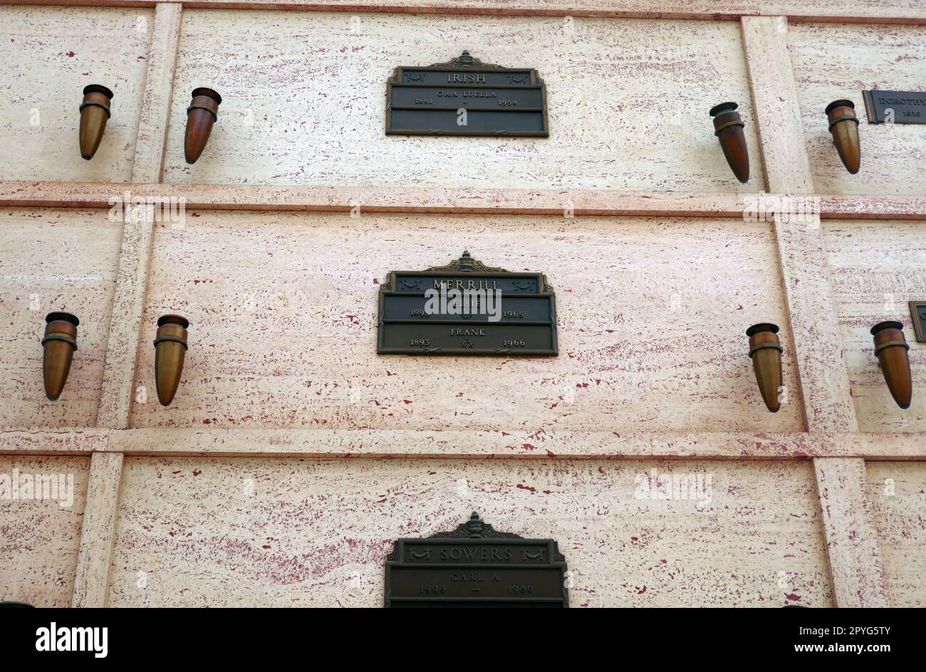 Los Angeles, California, USA 1st May 2023 Actor Frank Merrill Grave in ...