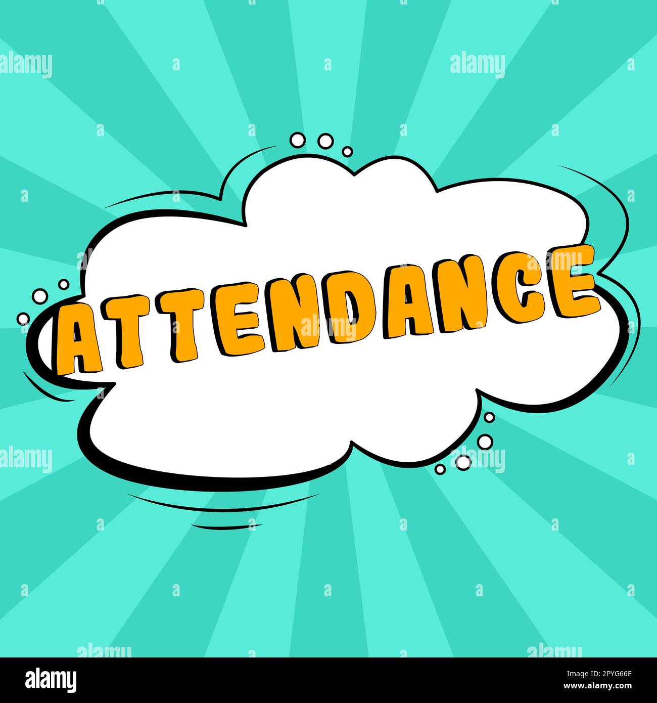 Conceptual display Attendance. Business showcase Going regularly Being ...