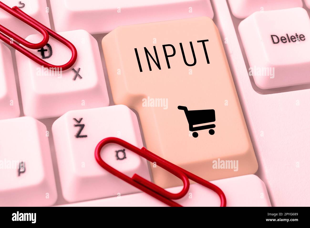 Hand writing sign Input. Internet Concept place where device through ...