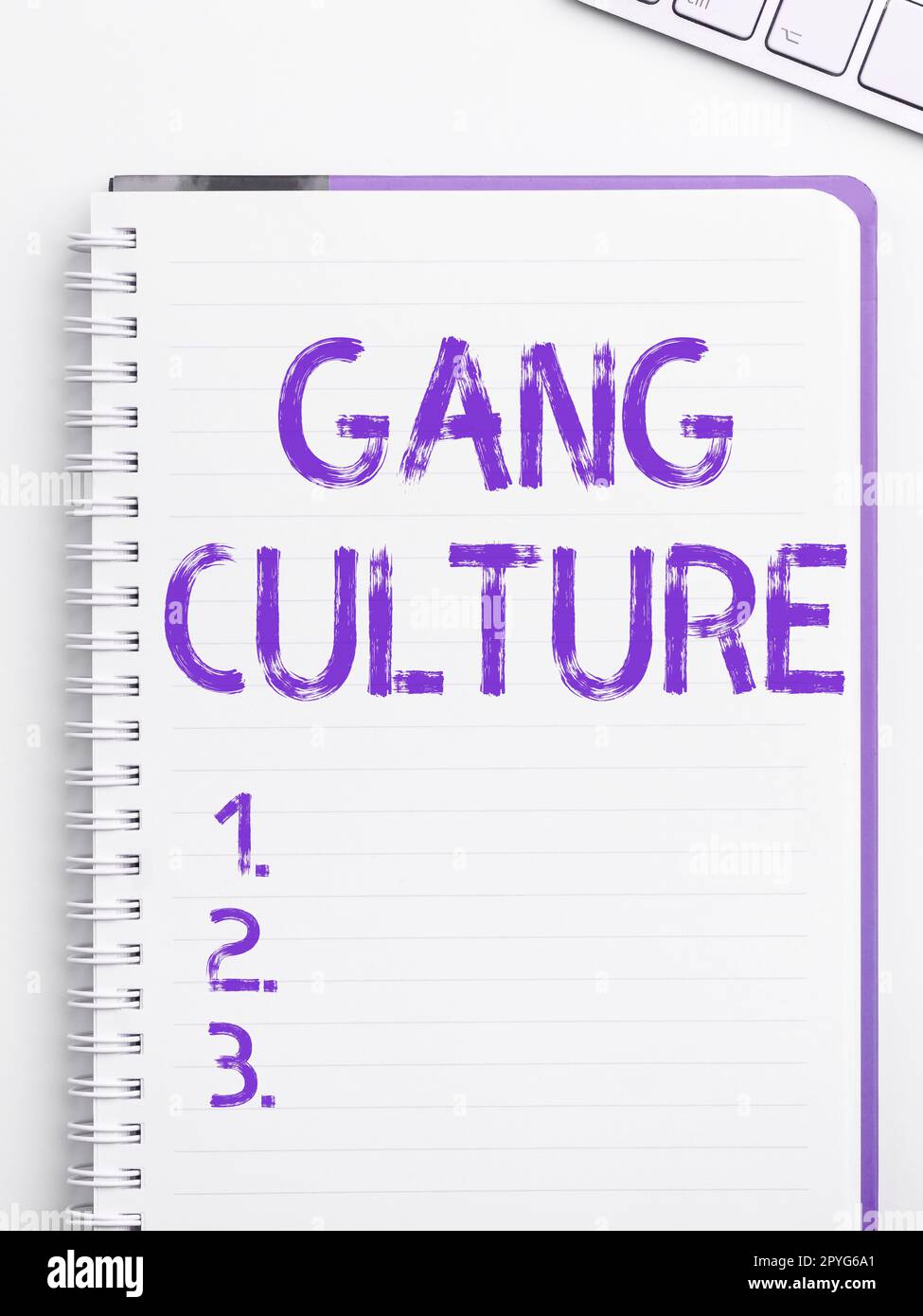 Sign displaying Gang Culture. Internet Concept particular organization of criminals or group of ...