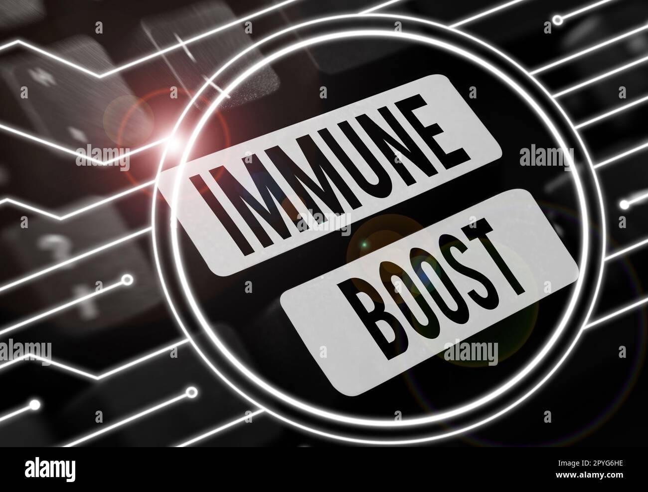 Writing displaying text Immune Boost. Concept meaning being able to ...