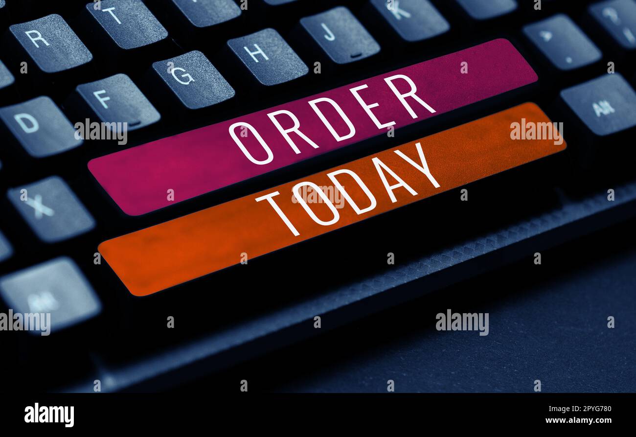 Writing displaying text Order. Word for arrangement of people or things ...