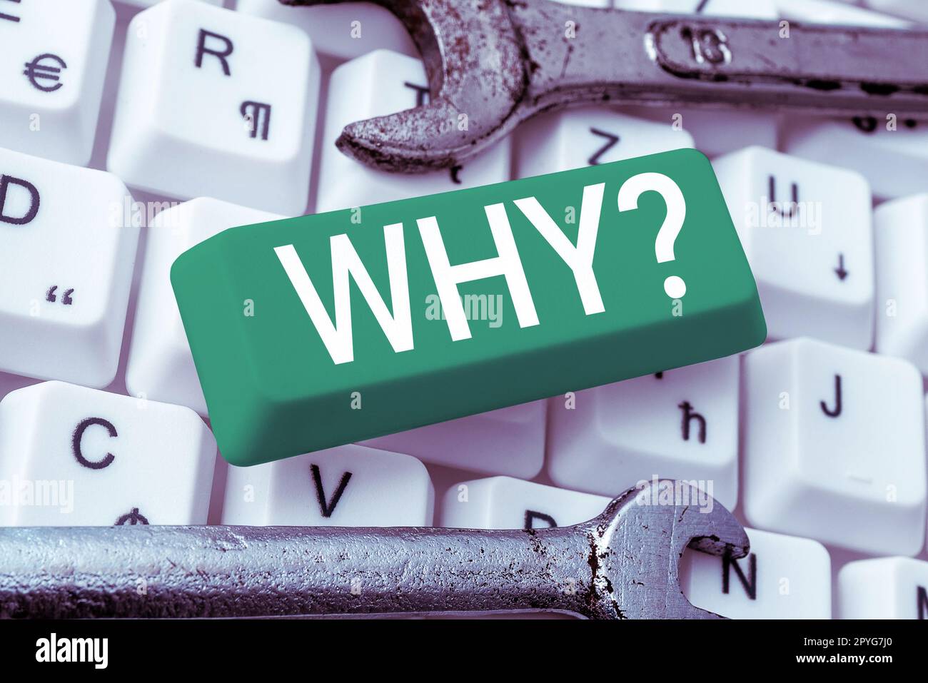 Conceptual display Why. Business idea Asking for what reason and ...