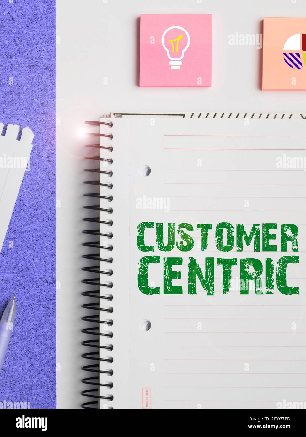 Text Showing Inspiration Customer Centric Business Idea Process Of Looking After Customers To