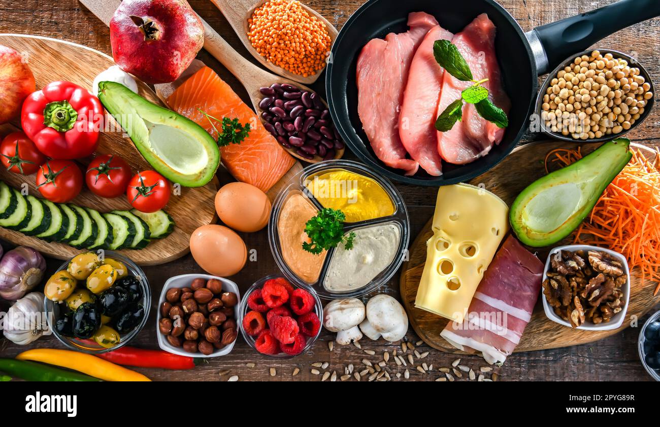 Health ingredients hi-res stock photography and images - Alamy