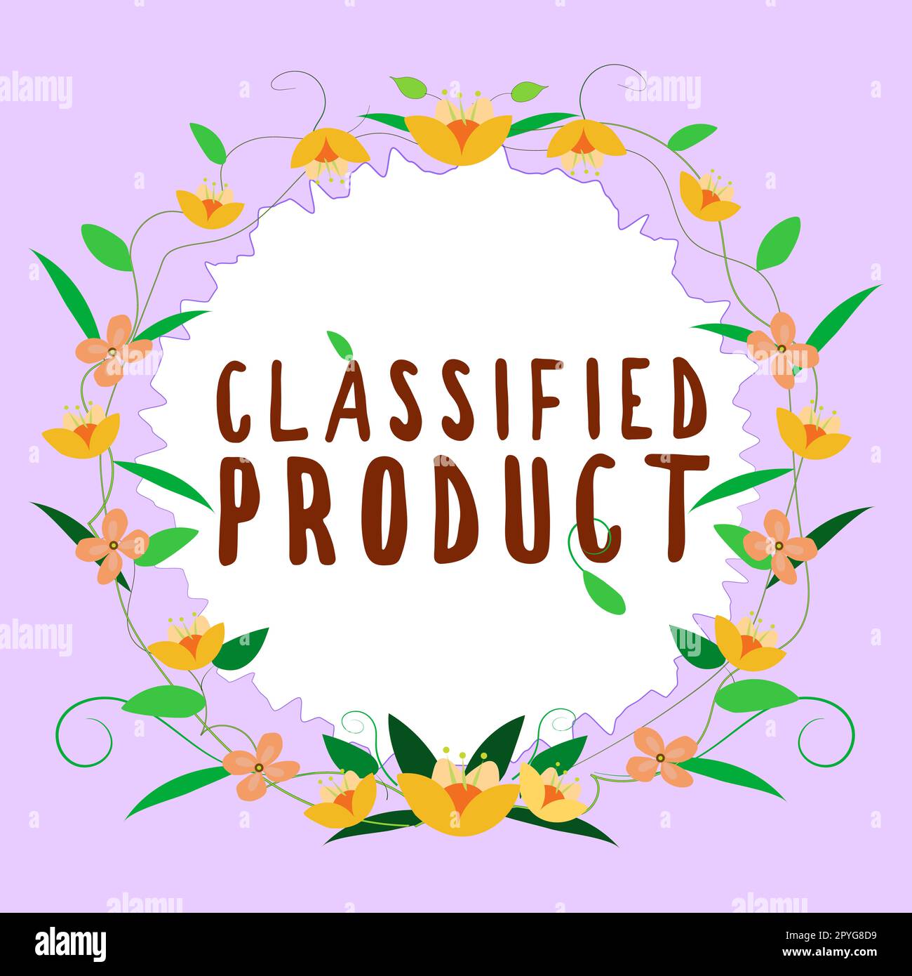 Text sign showing Classified Product. Internet Concept Sensitive Data ...