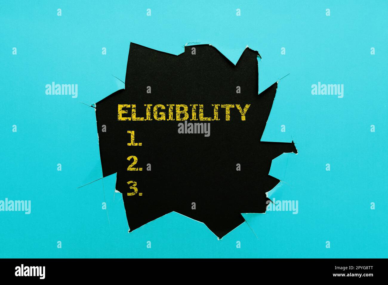 Sign displaying Eligibility. Word for State of having the right for ...