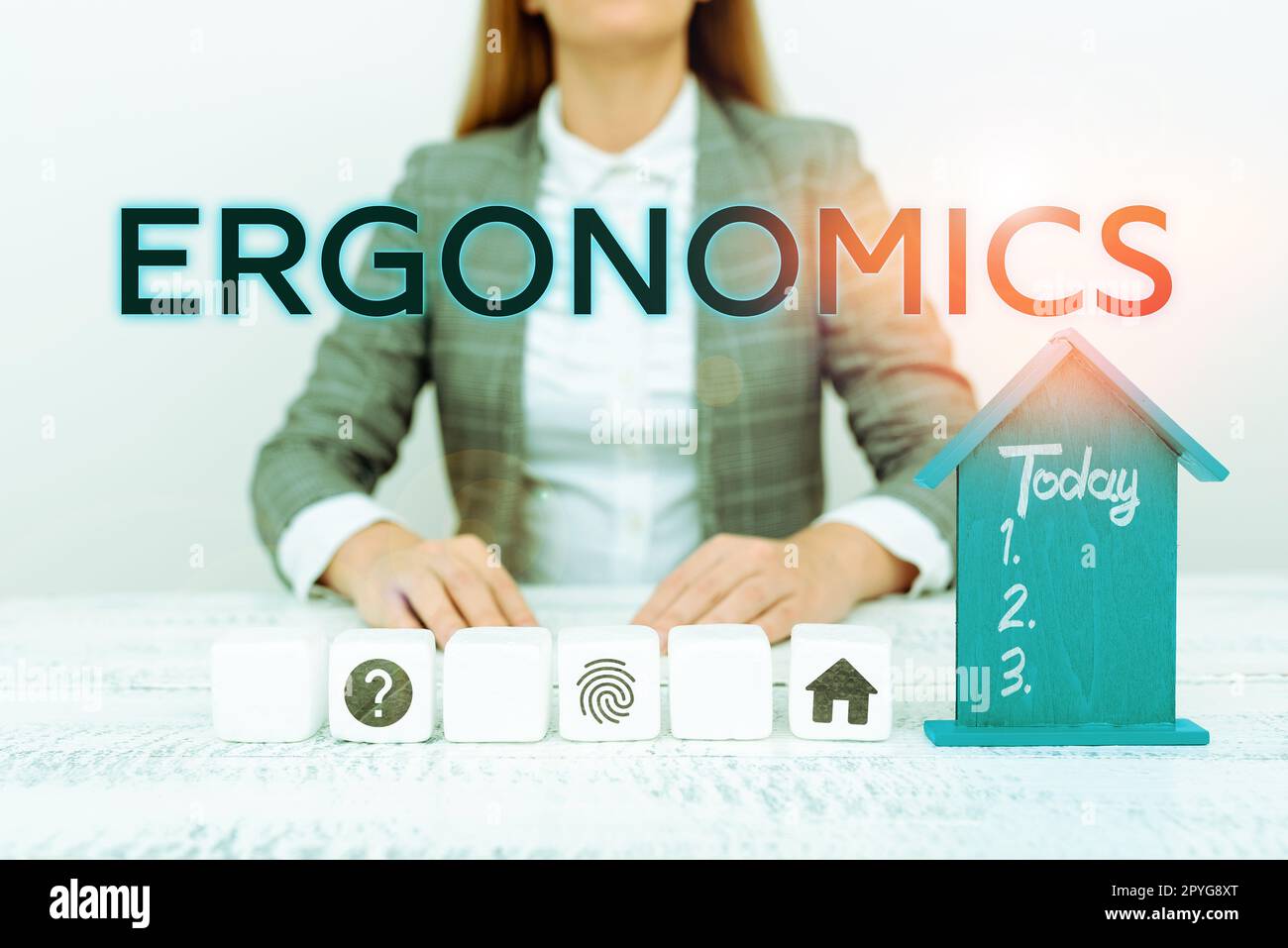 Inspiration showing sign Ergonomics. Business overview fitting or ...