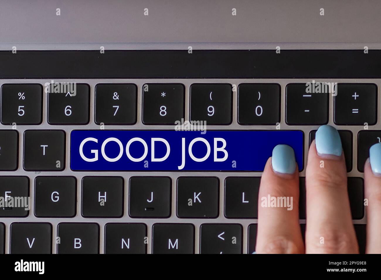 Text caption presenting Good Job. Business showcase encourage someone ... Text caption presenting Good Job. Business showcase encourage someone ...