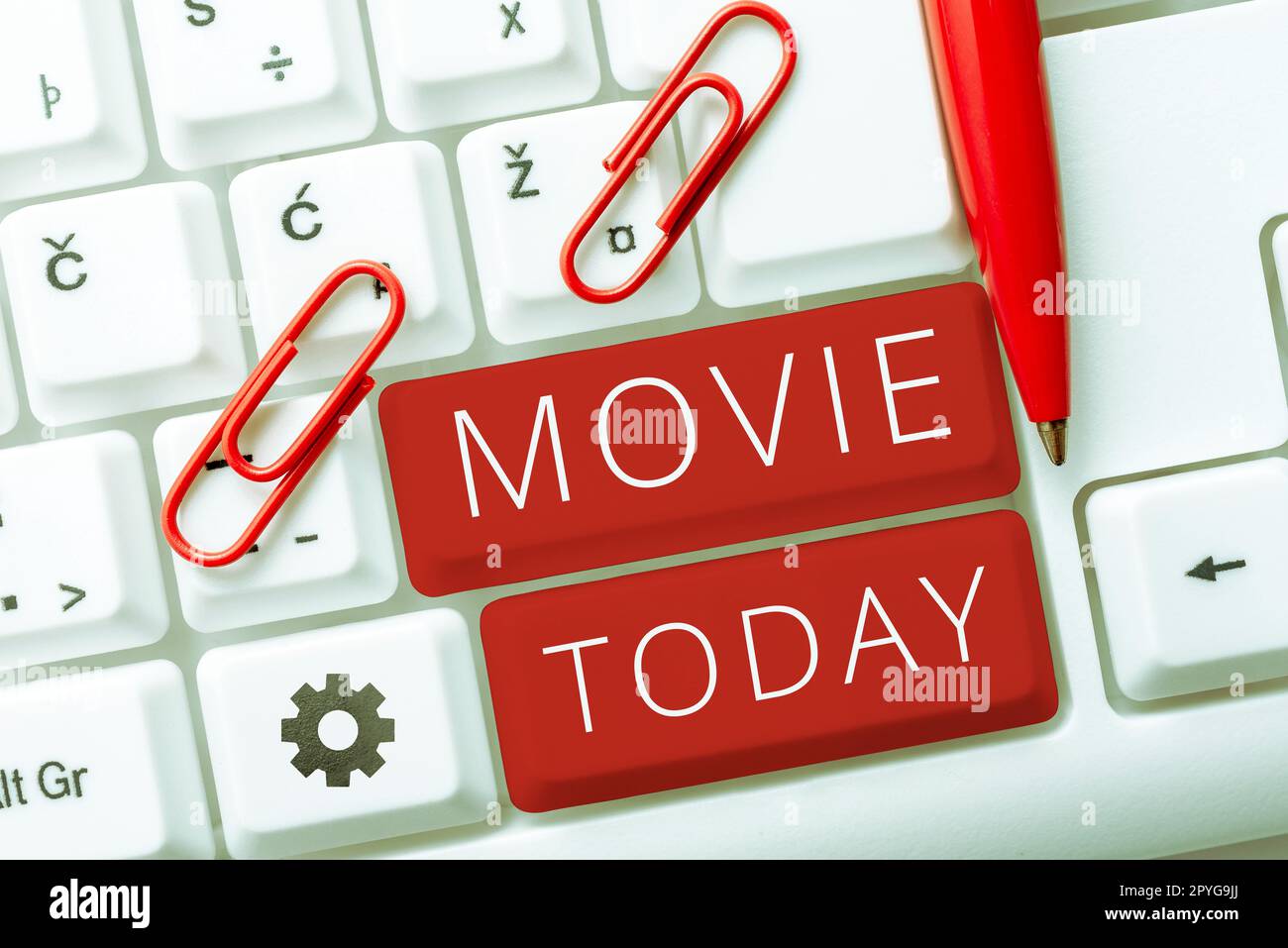 Inspiration showing sign Movie. Word Written on Cinema or television ...