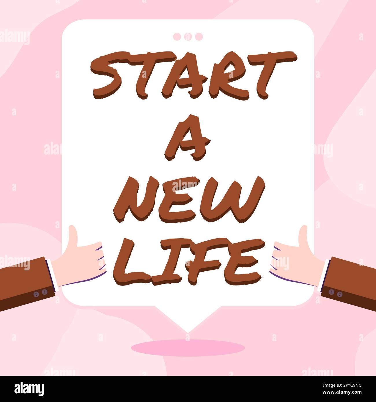 Inspiration showing sign Start A New Life. Business idea be reckoned ...