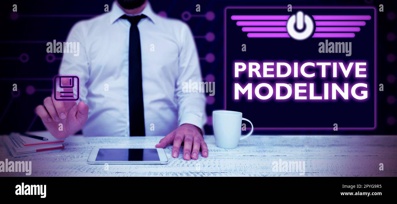 Sign displaying Predictive Modeling. Internet Concept maintenance ... Sign displaying Predictive Modeling. Internet Concept maintenance ...