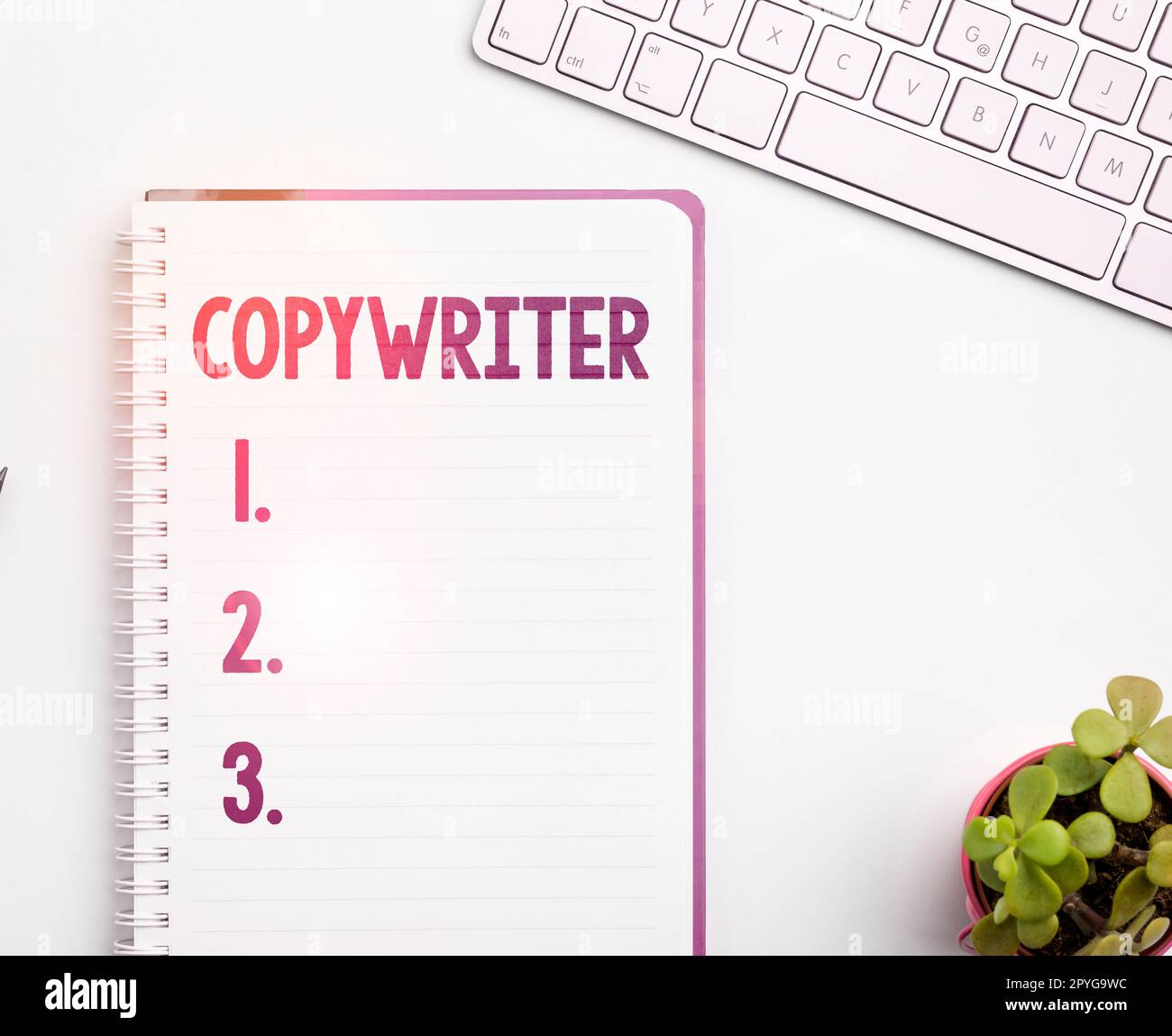 Text sign showing Copywriter. Business showcase writing the text of ... Text sign showing Copywriter. Business showcase writing the text of ...