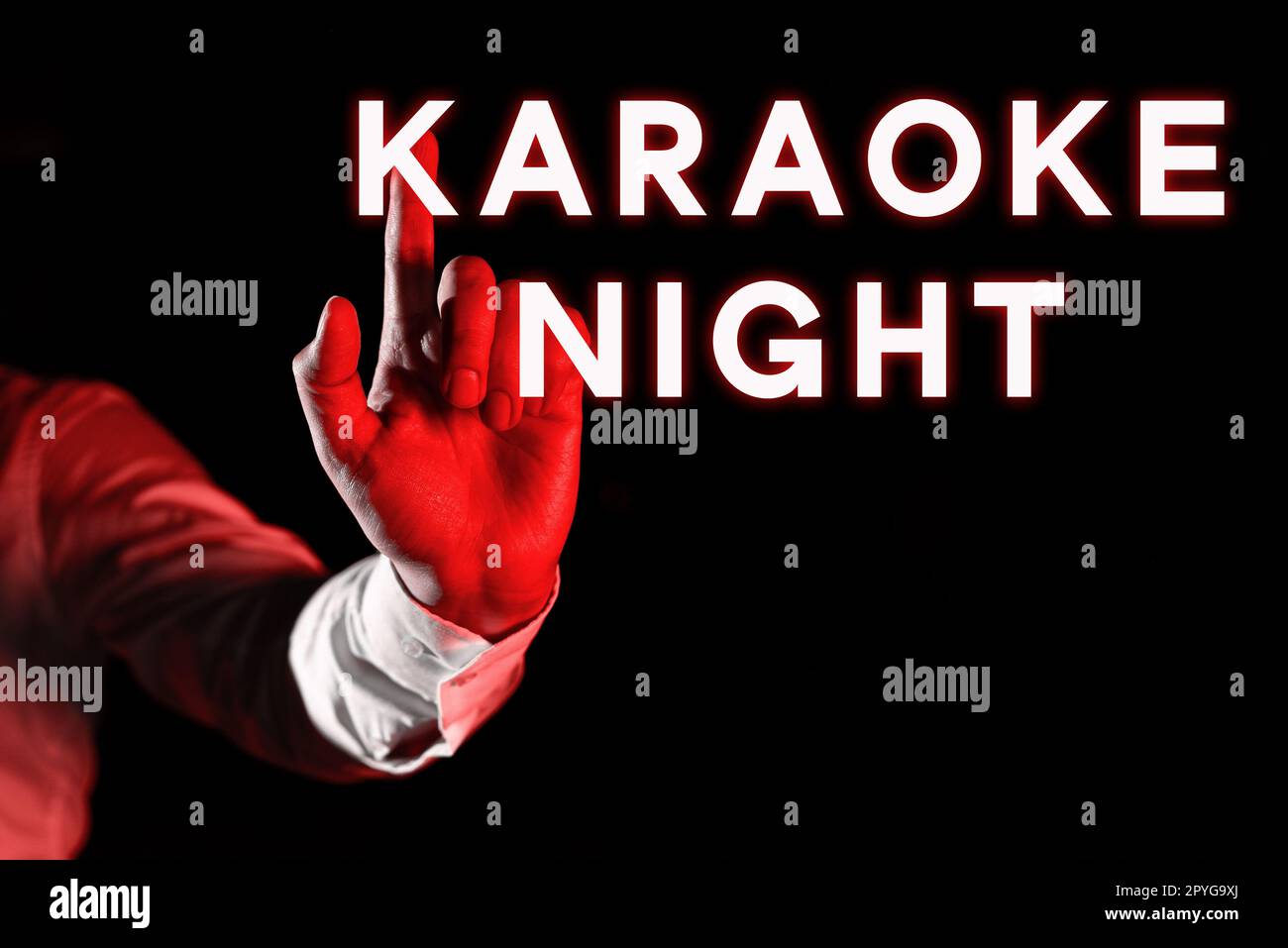 Conceptual caption Karaoke Night. Internet Concept Entertainment ... Conceptual caption Karaoke Night. Internet Concept Entertainment ...