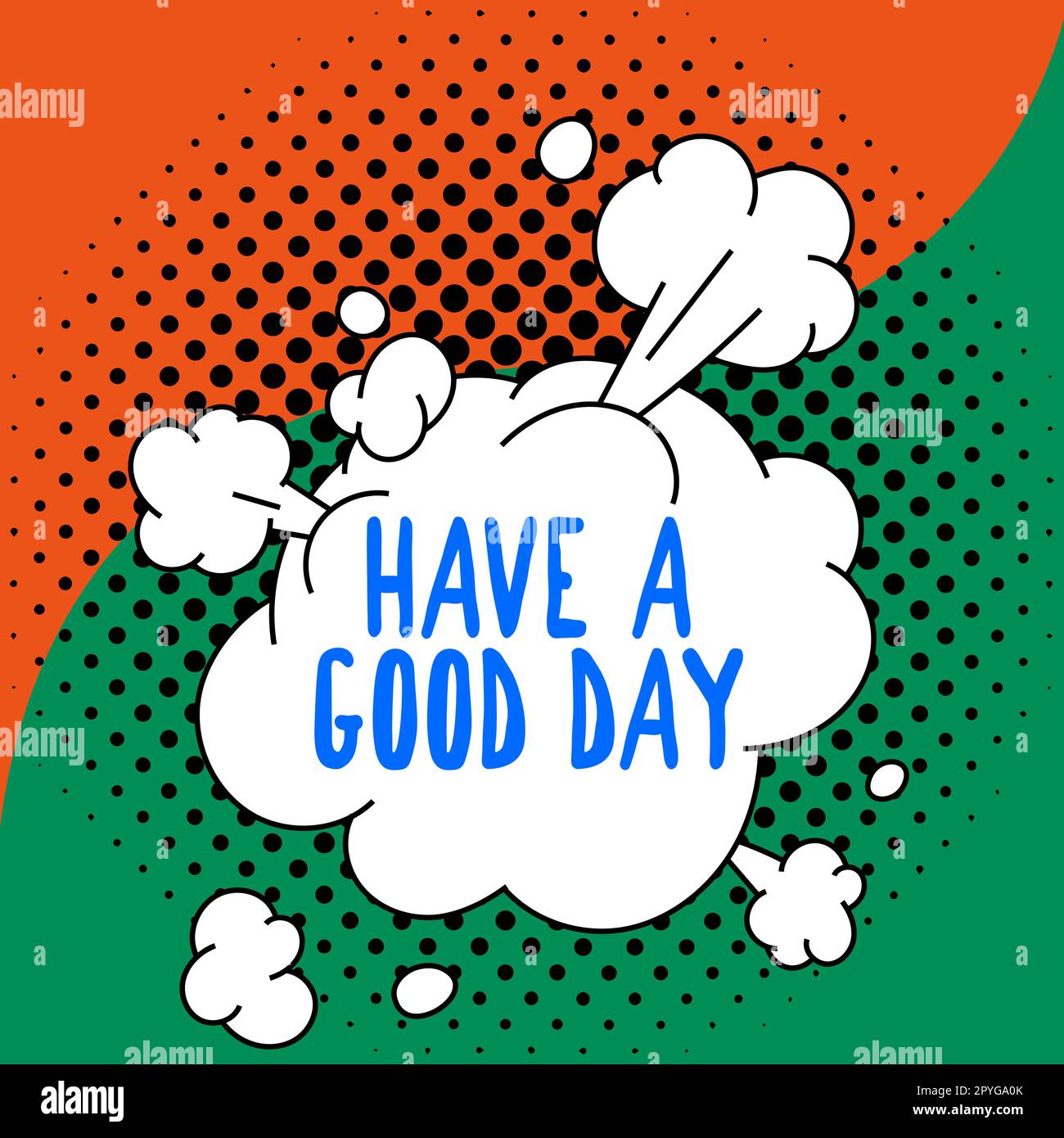 Text caption presenting Have A Good Day. Word Written on Nice gesture ...