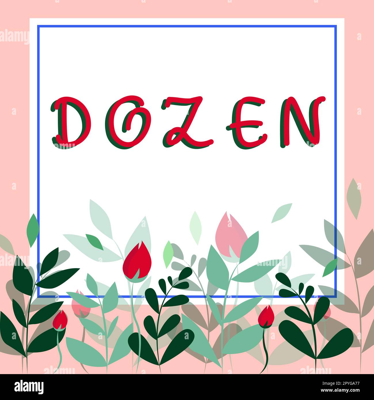 Inspiration showing sign Dozen. Internet Concept group or set of twelve ...