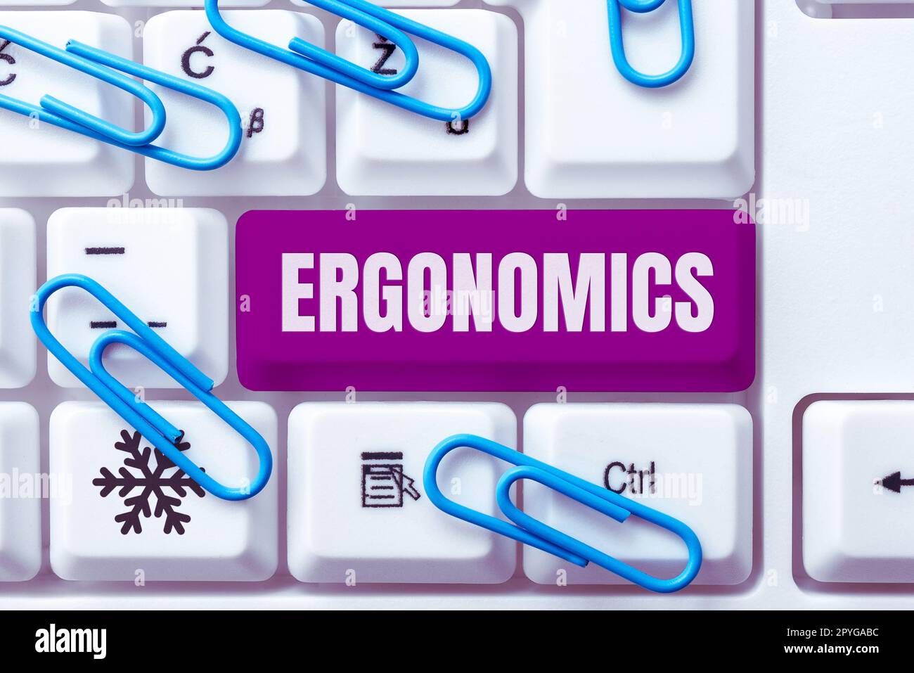 Text showing inspiration Ergonomics. Word Written on fitting or ...