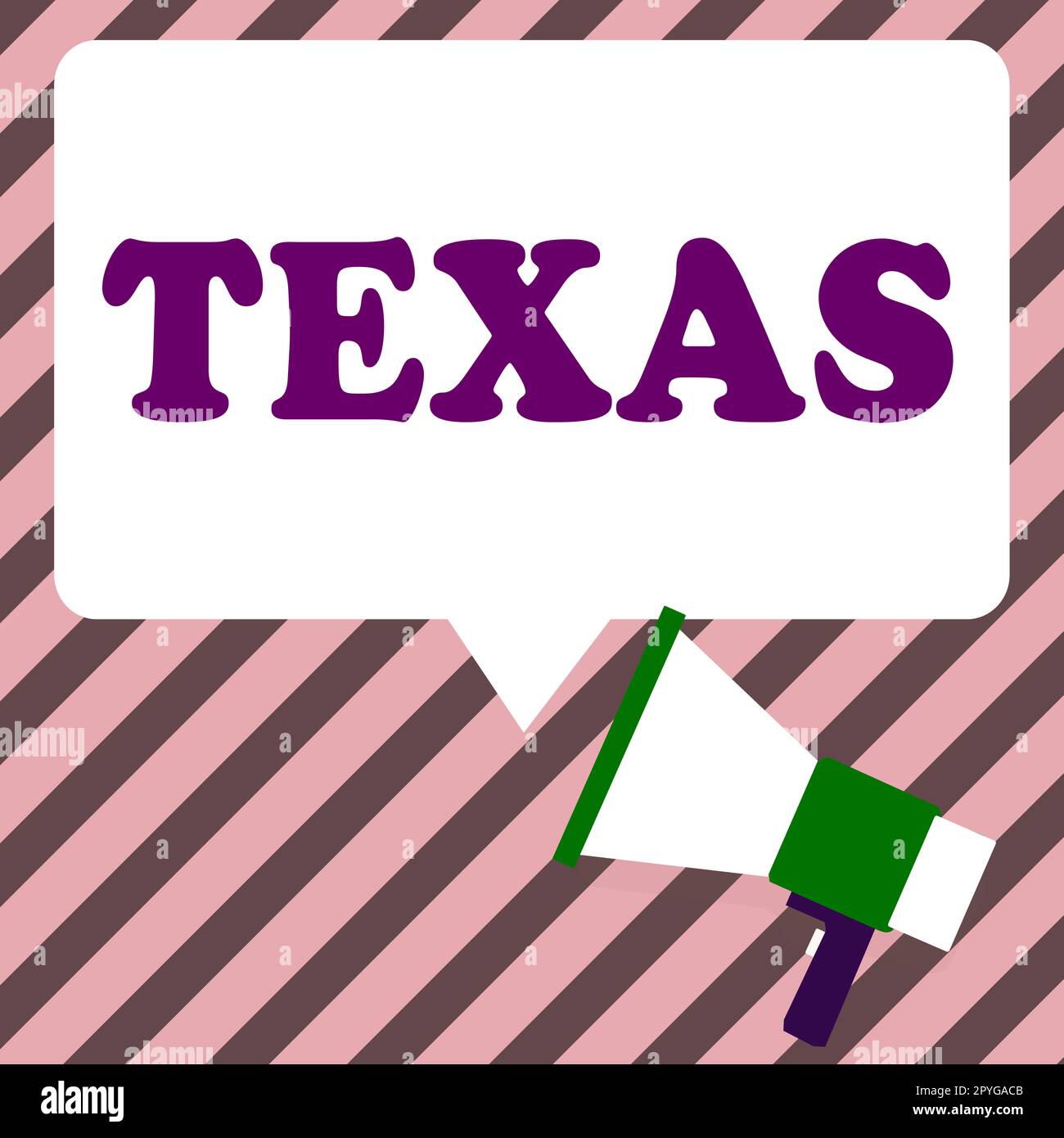 Texas state sign hi-res stock photography and images - Alamy
