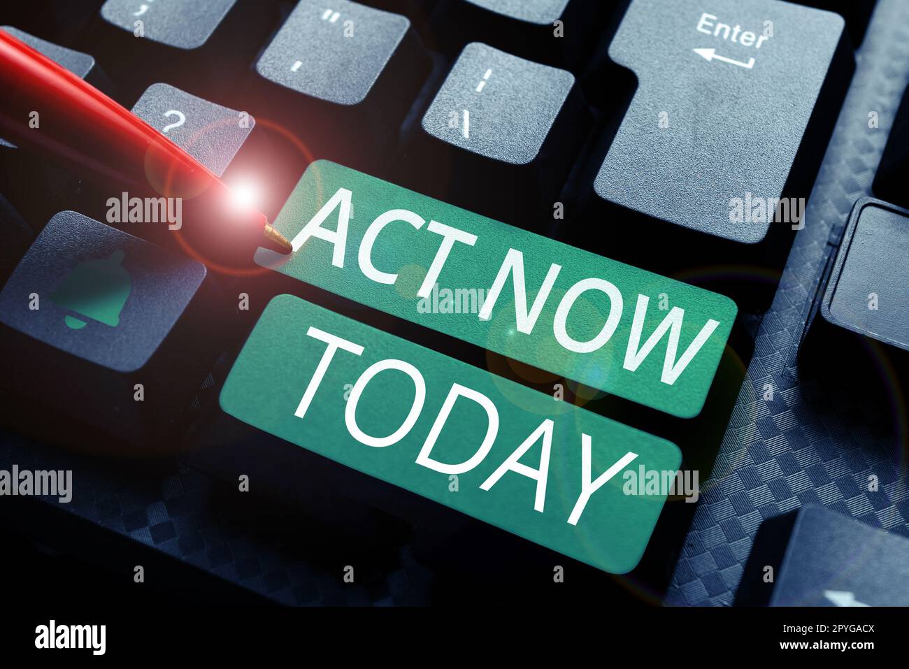 Sign displaying Act Now. Business showcase do not hesitate and start ...