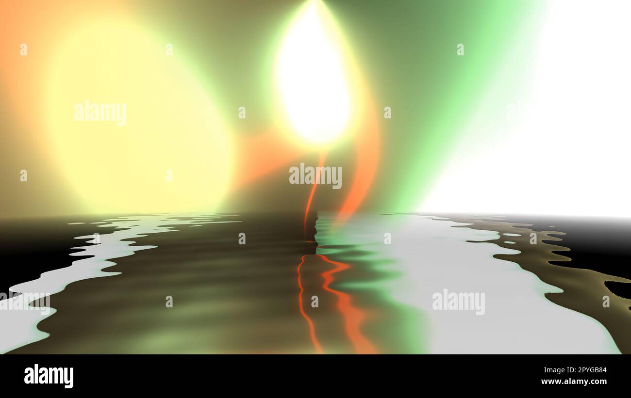 Abstract background reflecting in water Stock Photo - Alamy