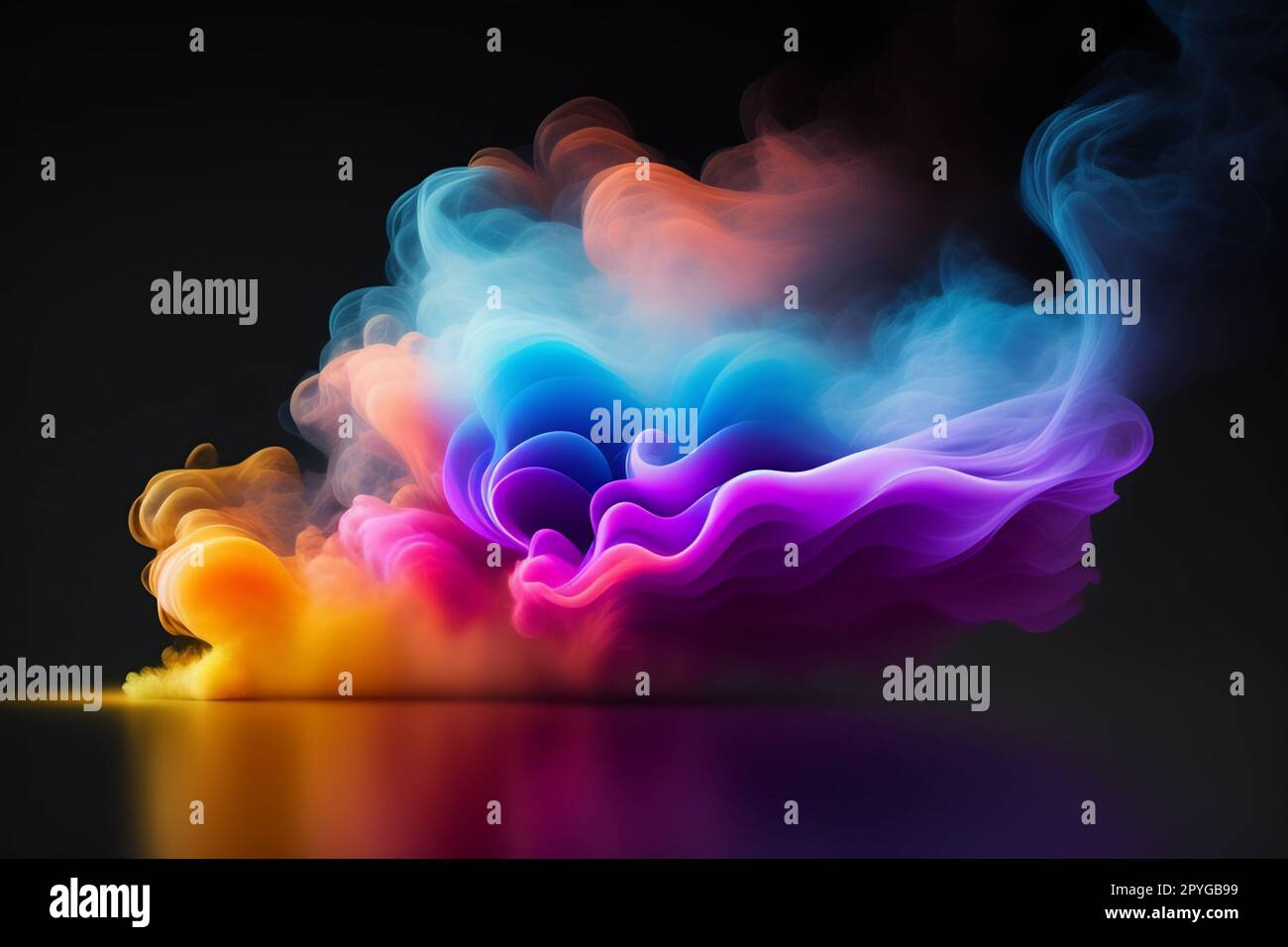 Smoke waves hi-res stock photography and images - Alamy