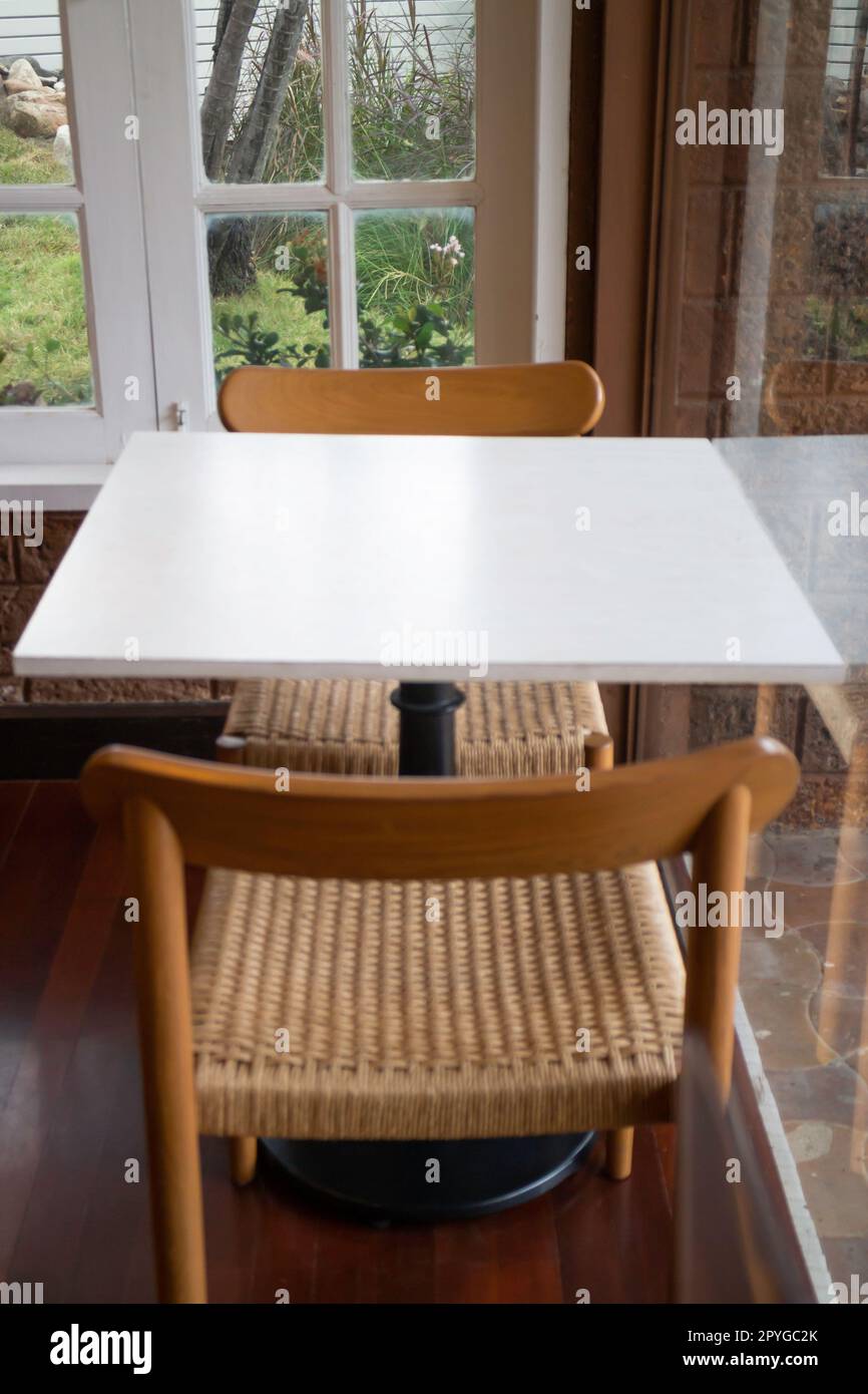 Room interior coffee shop with comfortable furniture Stock Photo - Alamy