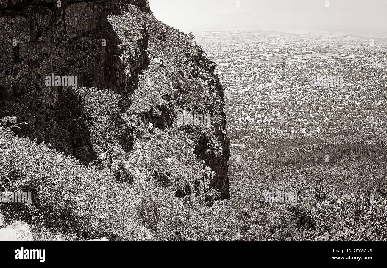 Amazing view from Table Mountain National Park Stock Photo - Alamy