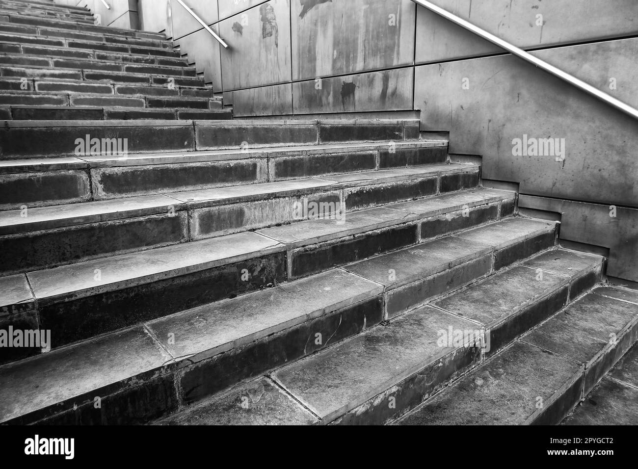 Slate exterior stairs Stock Photo - Alamy